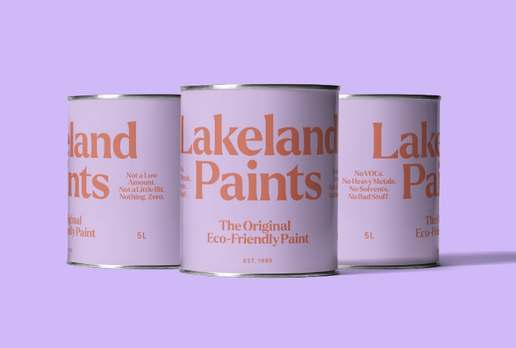 Lakeland Paints | Branding, Product & Web Design | Steve Edge Design